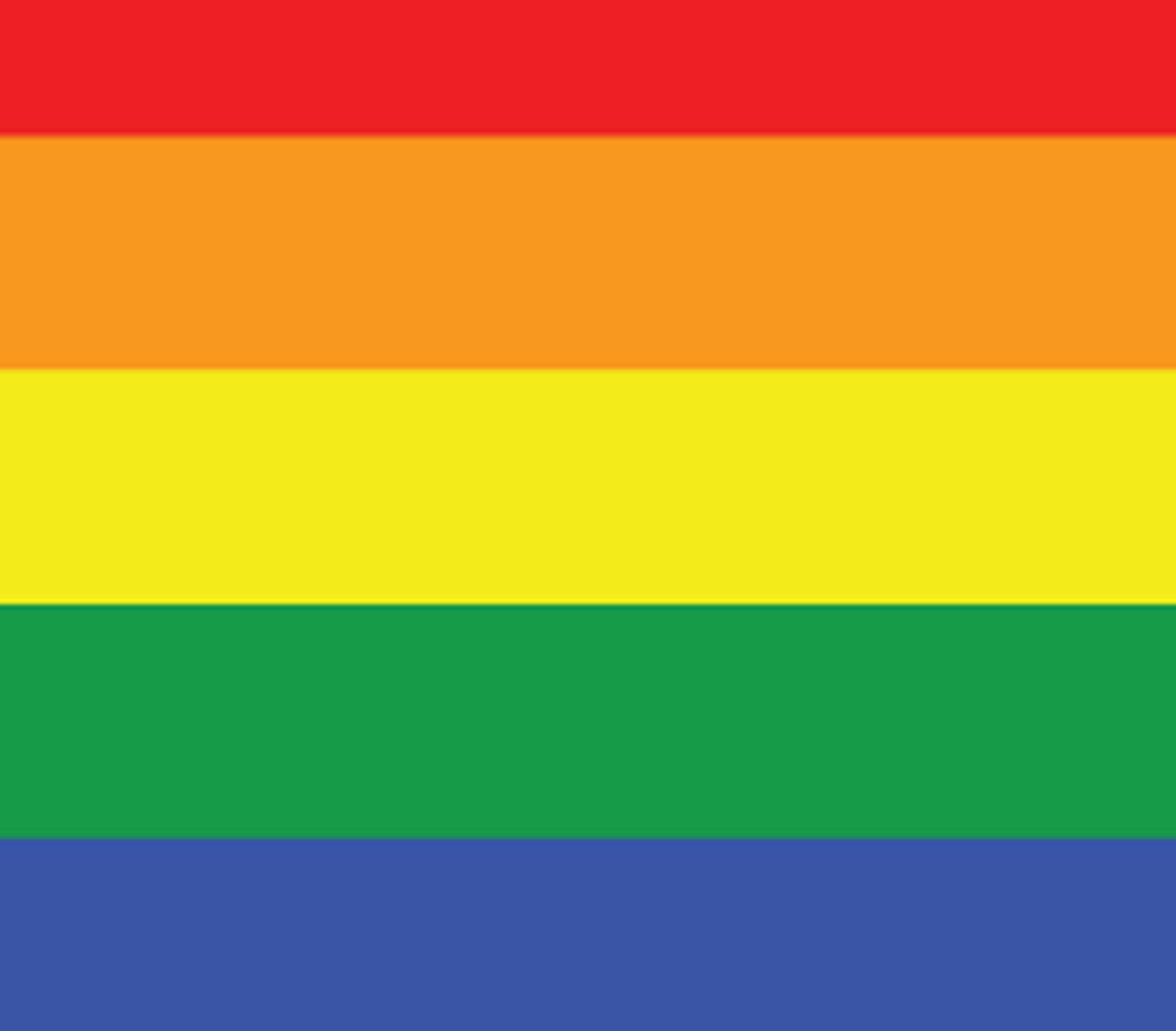 Rainbow Pride Flag Party Decoration, Printable Gay Pride Cupcake Topper ...