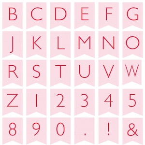 Pink Polka Dot Printable Banner PDF - Etsy