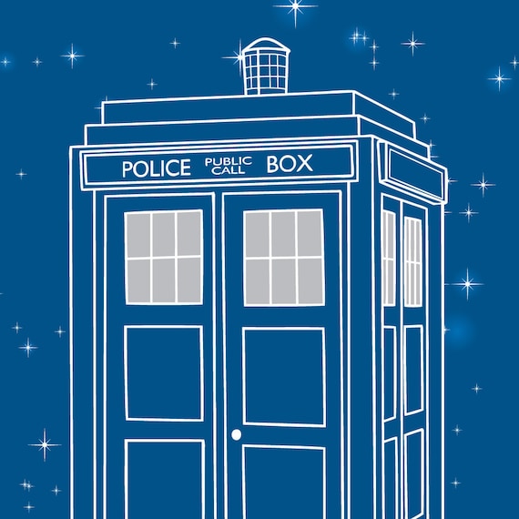 Print Out Paper Tardis