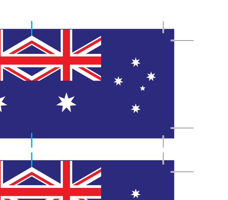 Australia Flag Toothpick Party Decoration Australian Party - Etsy Australia