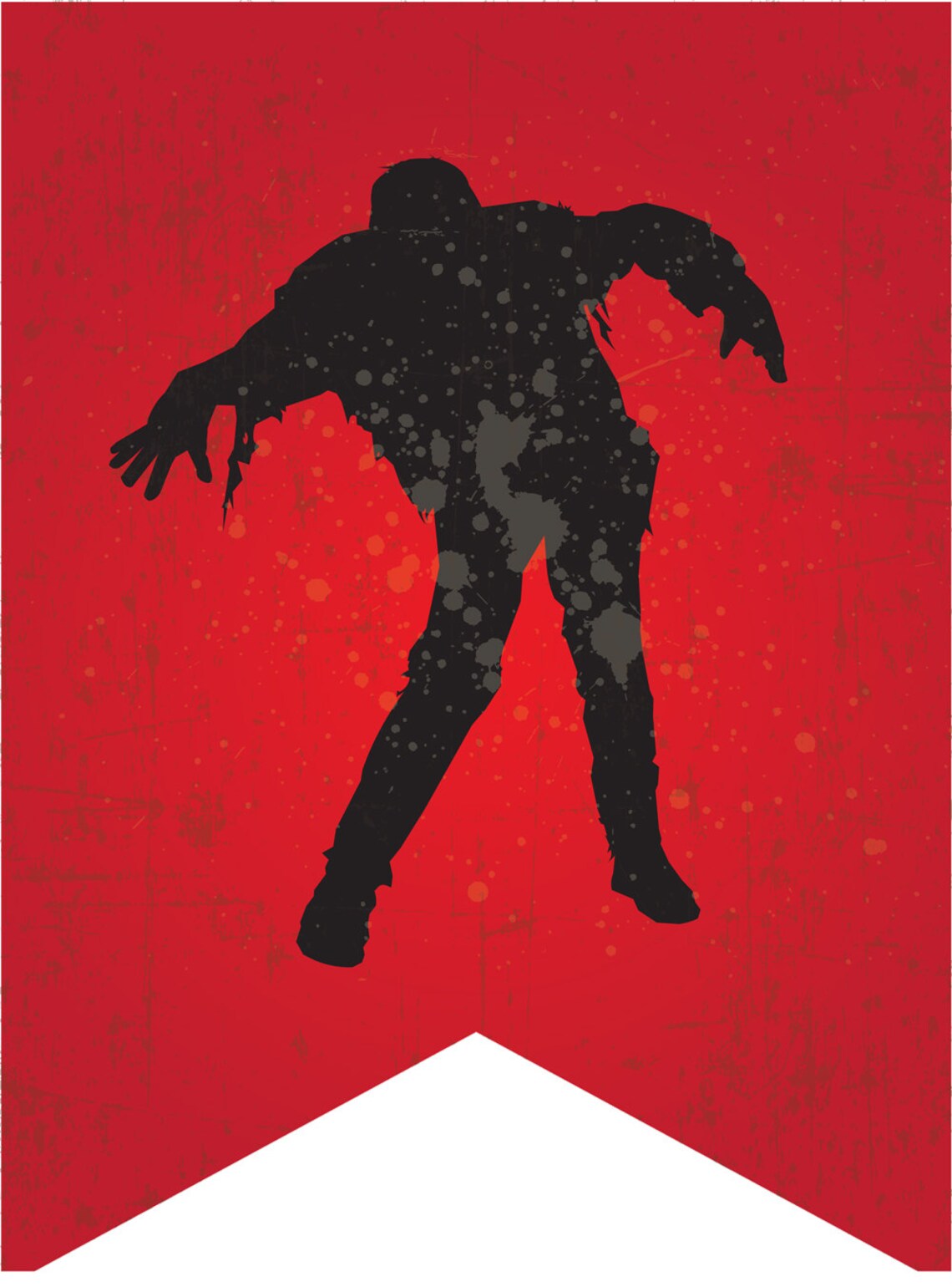 Zombie Party Banner Printable Zombie banner perfect for | Etsy