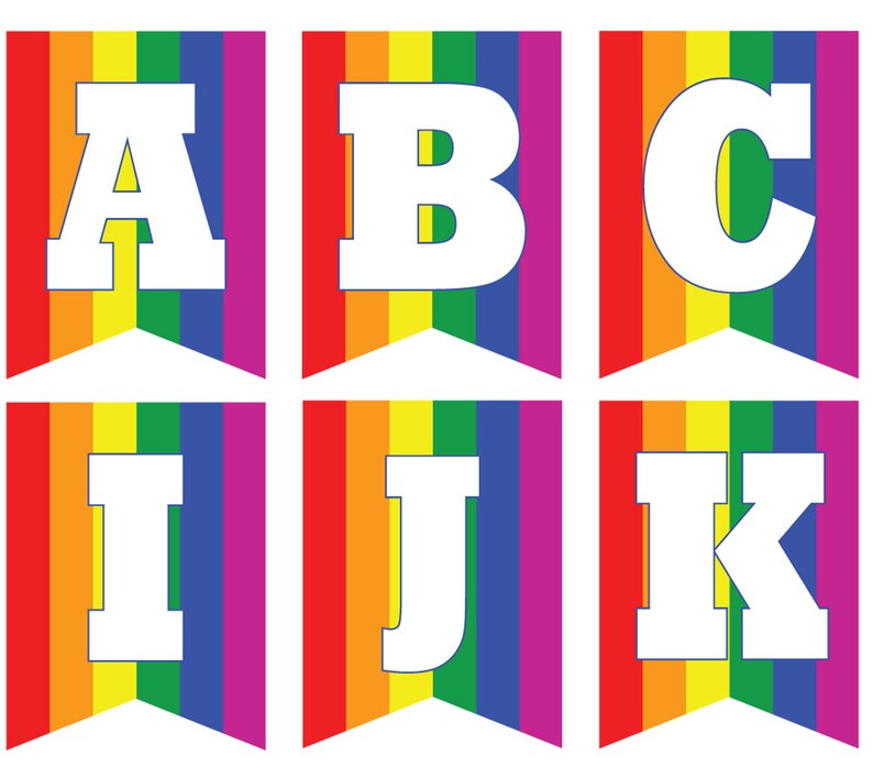 Printable Gay Pride Party Banner - Etsy