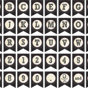 Spooky DIY Printable Halloween Banner ... Use Again and Again - Etsy