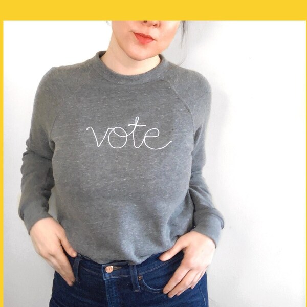 Vote Sweatshirt - Etsy