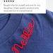 Personalized Collar Lettering T-shirt With Chain Stitch Embroidery ...