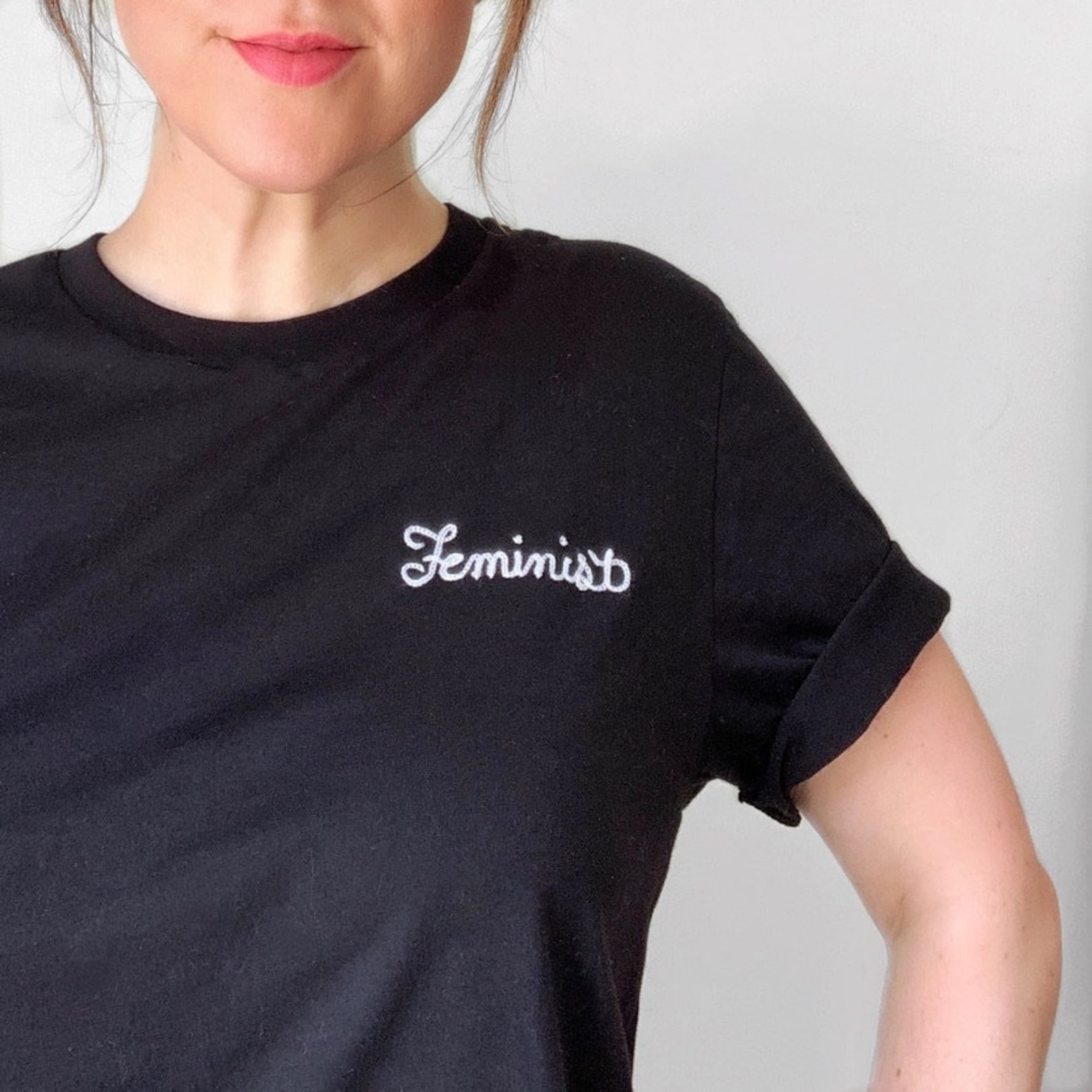 Custom Embroidered T-Shirt Personalized Custom Shirt Cursive | Etsy