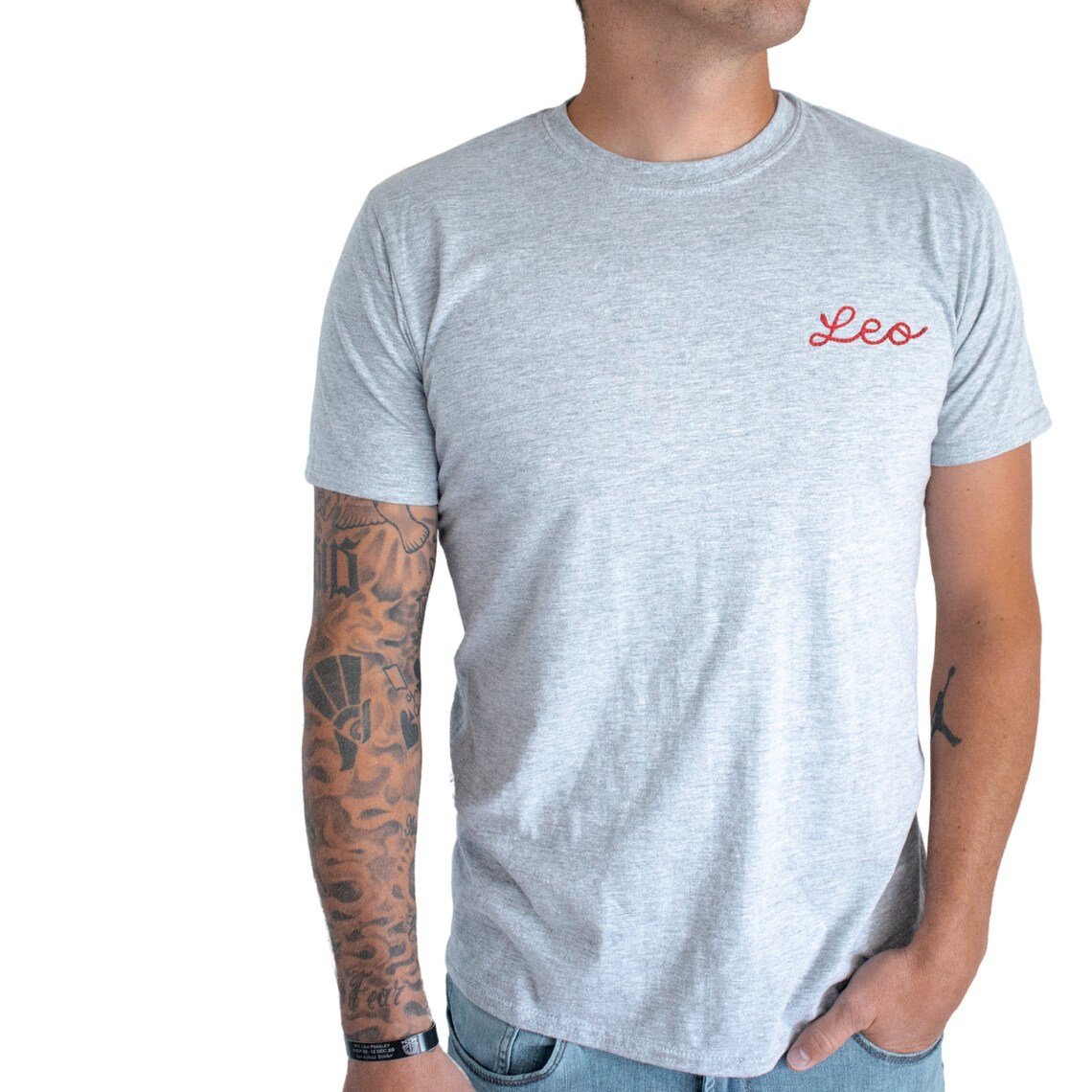 Custom Men's Shirt With Personalized Embroidery. Personalized Gift for ...