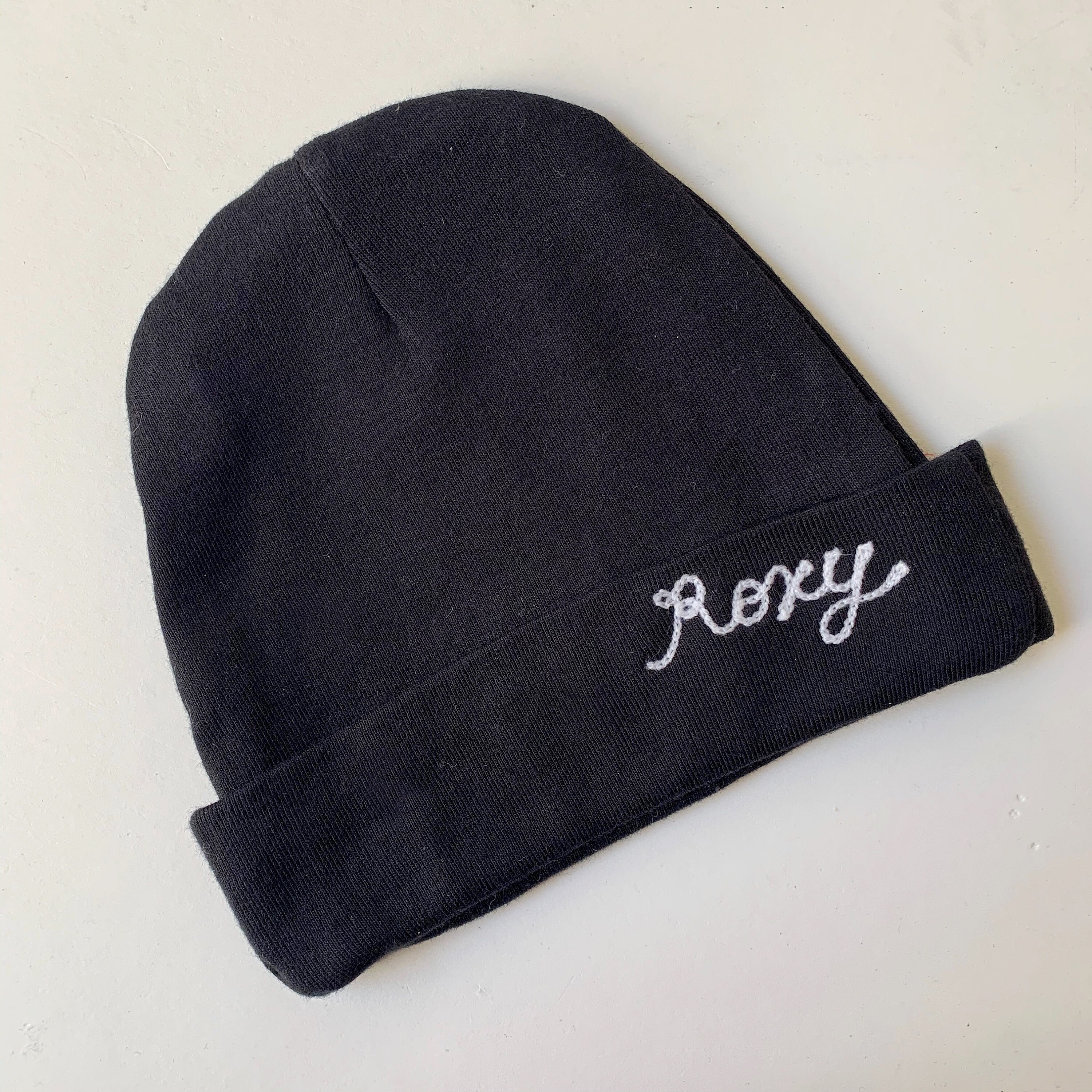 Custom Embroidered Baby Beanie. Monogrammed Personalized Baby | Etsy