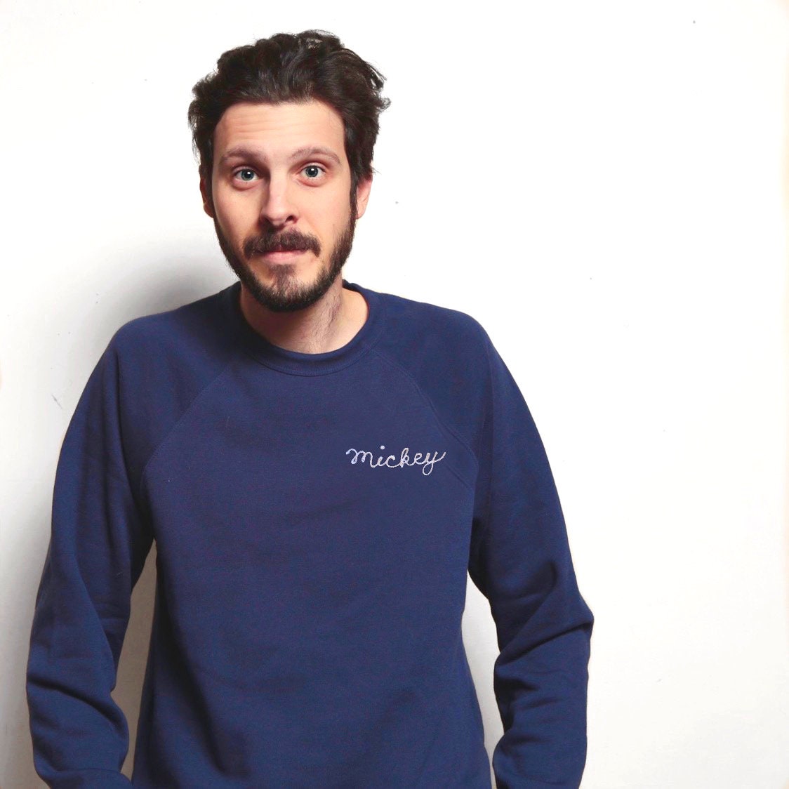 Custom Word Shirt. Embroidered Sweatshirt. Embroidered Shirt. | Etsy