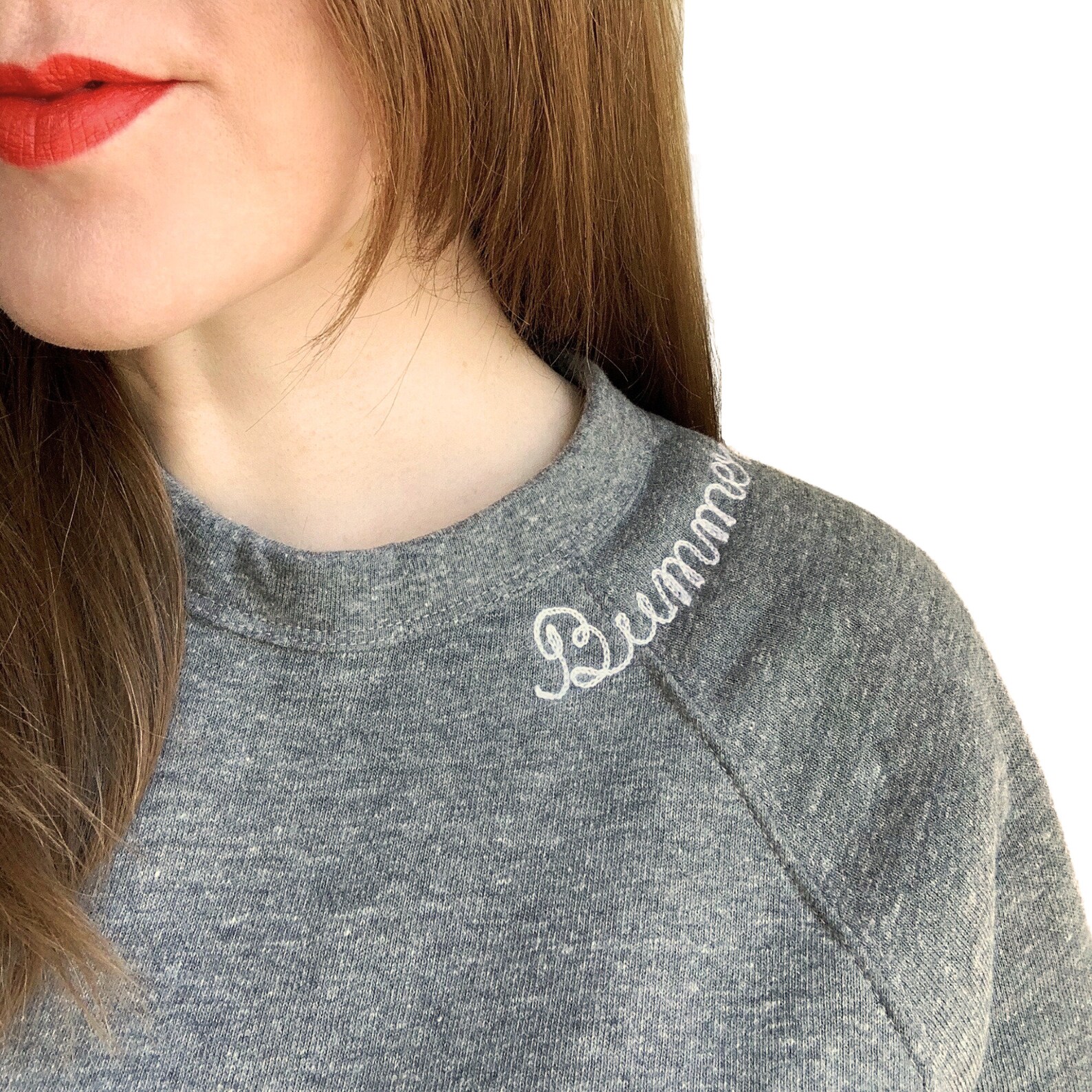 Custom Word Shirt. Embroidered Sweatshirt. Embroidered Shirt. Custom ...