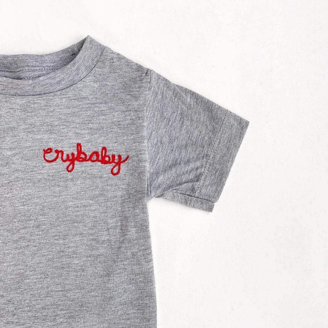 CUSTOMIZABLE Embroidered T-Shirt. New Baby Gift. Kids Shirt. | Etsy