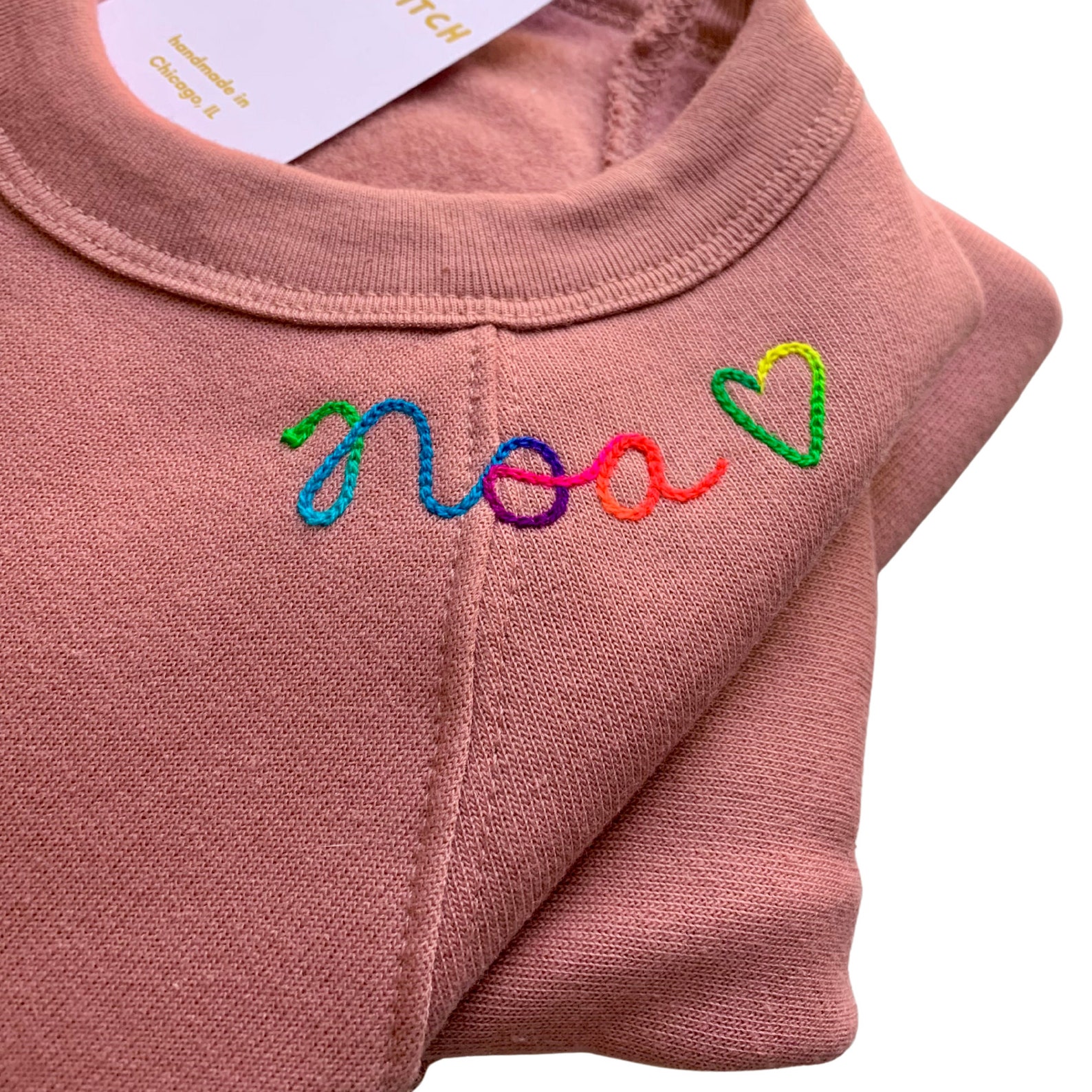 Custom Word Shirt. Embroidered Sweatshirt. Embroidered Shirt. Custom ...