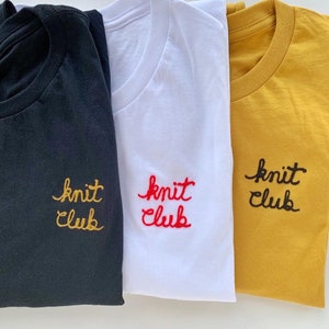 1 - 3 Words Custom Embroidered T-shirt, Personalized Custom Shirt ...