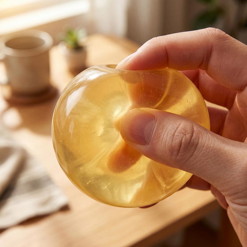 Coconut Oil Squishy Ball - Etsy