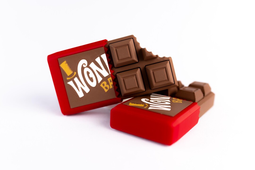 Chocolate Bar Clicker Fidget Toy | Sensory Desk ADHD Focus Clicker - Etsy