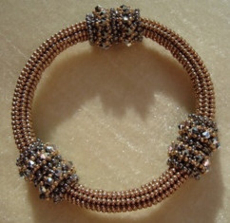 Rocker Crystal Bangle Bracelet Tutorial - Etsy