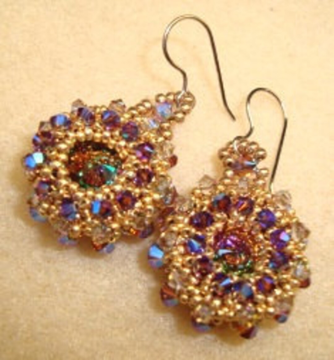 Chic Crystal Earring Tutorial - Etsy