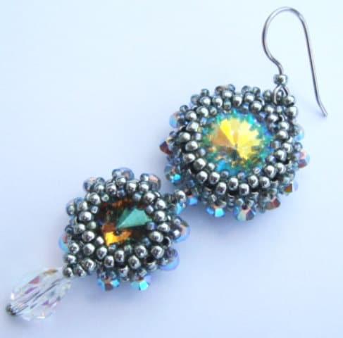 Summer Night Crystal Earring Tutorial - Etsy