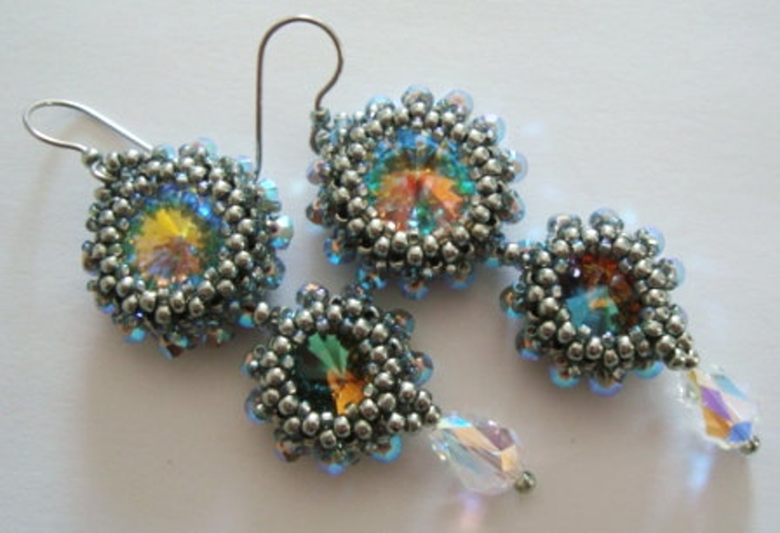 Summer Night Crystal Earring Tutorial - Etsy