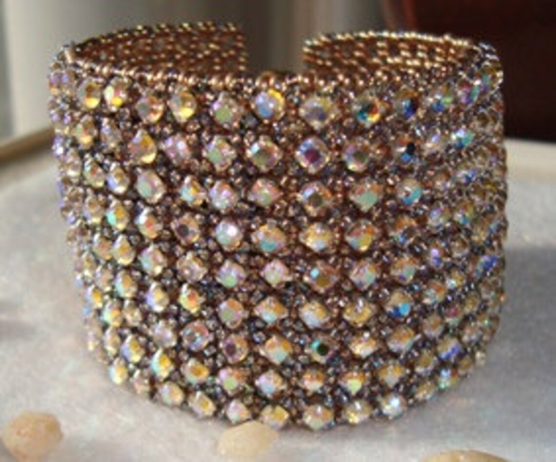 Bling Brilliance Crystal Cuff Tutorial - Etsy