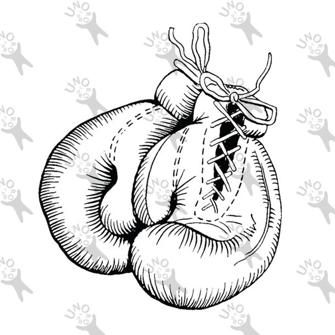 Vintage Image Boxing Gloves Instant Download Digital printable | Etsy