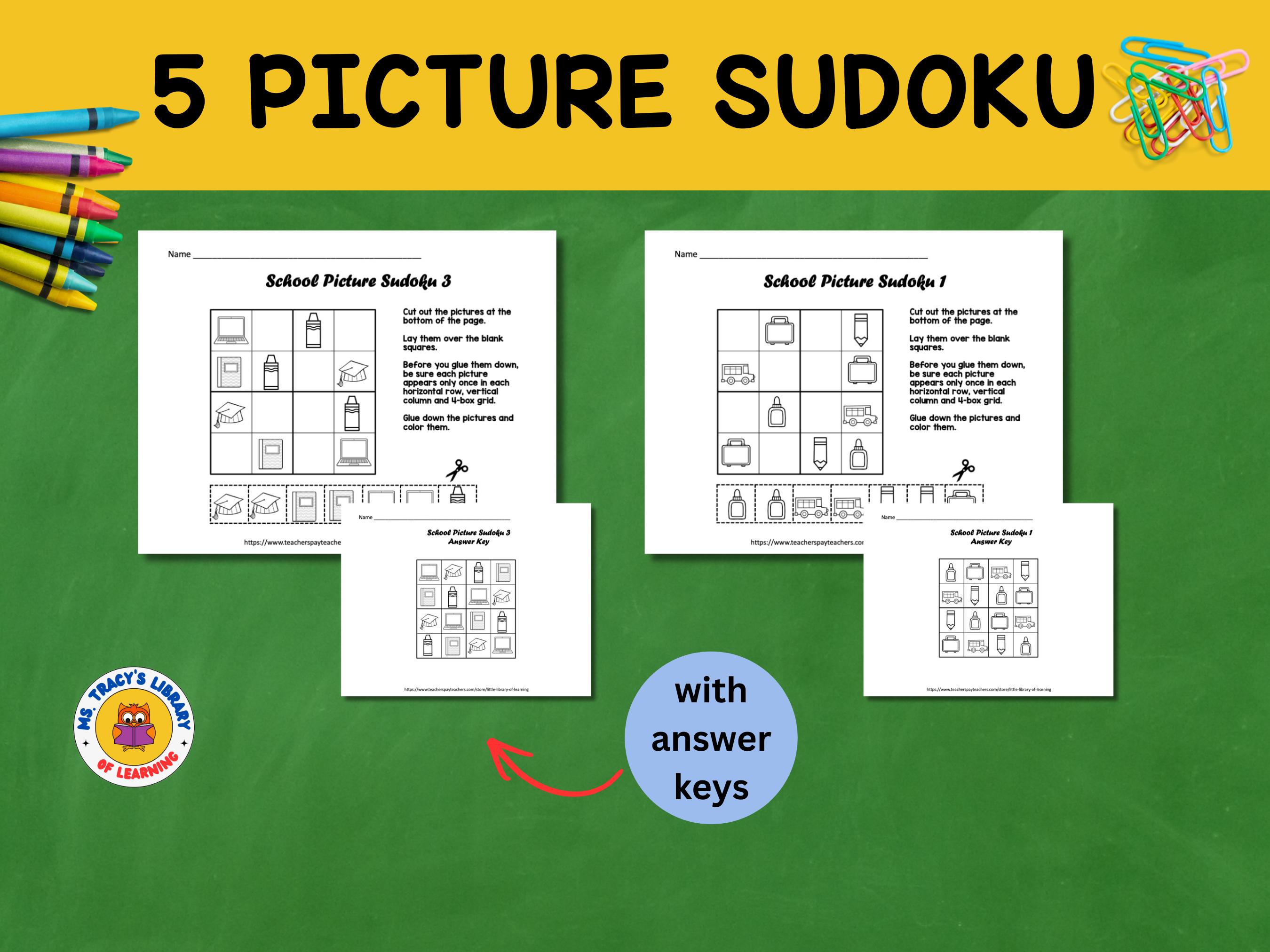 School Theme Printable Puzzle Worksheets Crosswords Word Searches Mazes ...