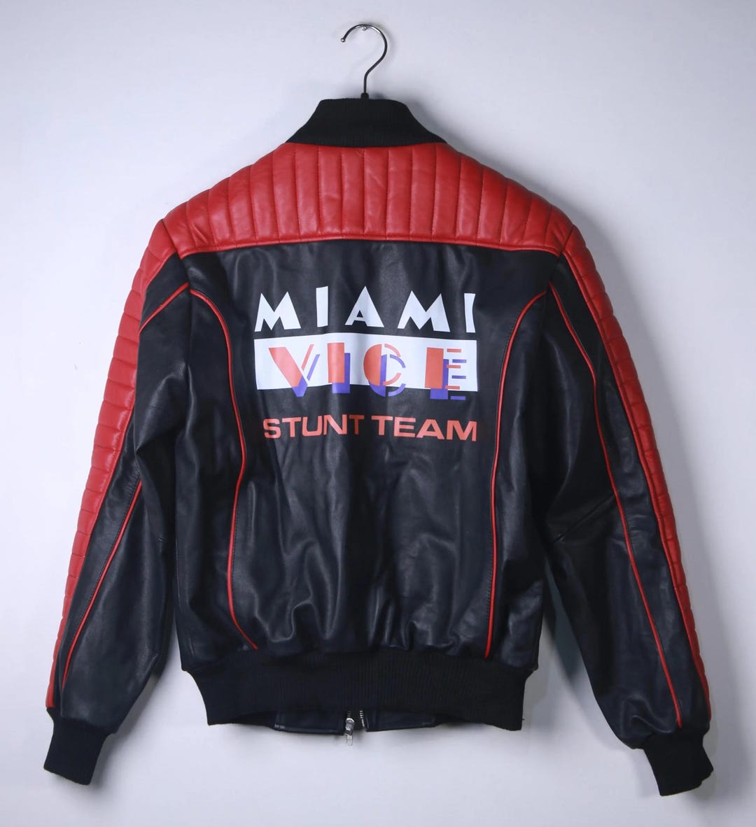 Handmade Ryan Gosling the Fall Guy Miami Vice Stunt Team Bomber Faux ...