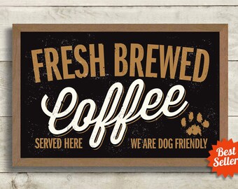 Coffee cup sign | Etsy