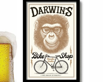 Bike shop sign | Etsy