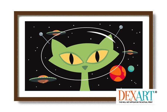 Gatito Extraterrestre Gato Abductor Extraterrestre Queremos Los Gatos