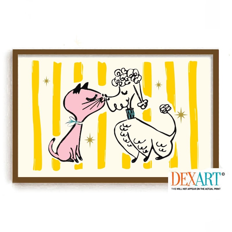 Pink Poodle Cat Toy - Etsy