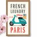 French Laundry Room Art Mid Century Modern Decor Idea Wash Dry - Etsy