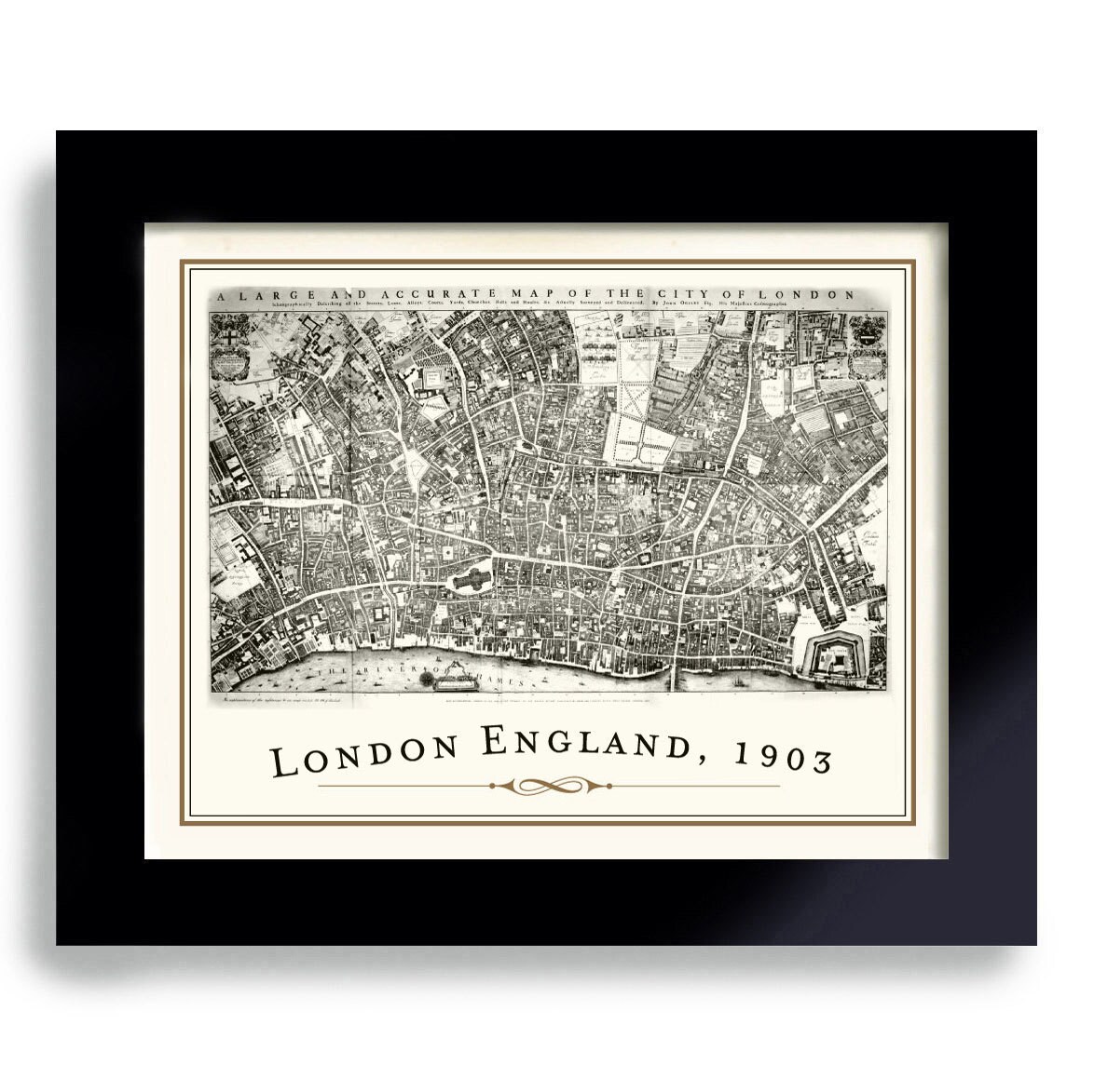 Streets of London Sherlock Holmes Map of London England 221B | Etsy