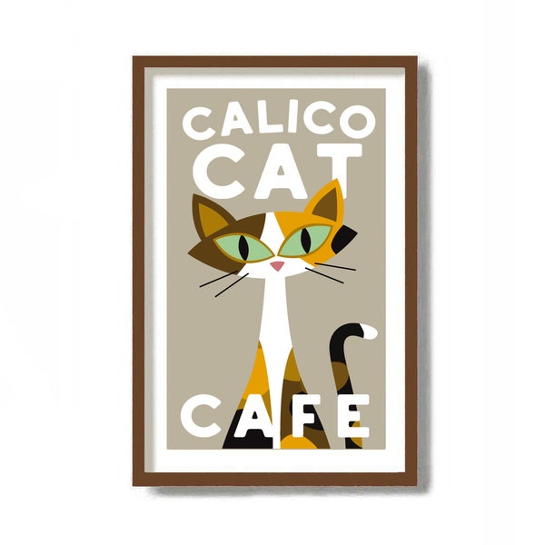 Calico Cat Art - Etsy