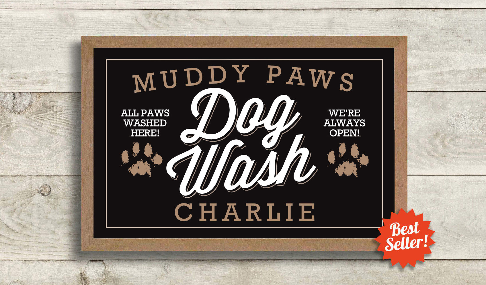 Personalized Dog Grooming Station Sign Laundry Room Decor | Etsy