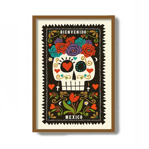 Spanish Skull Art