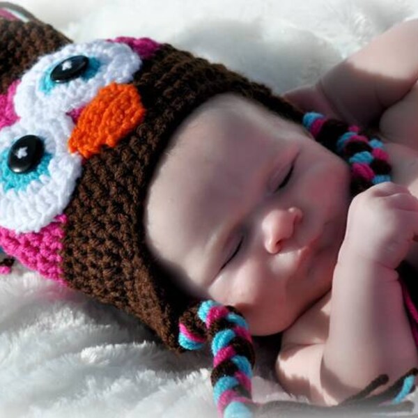 Newborn Owl Hats - Etsy