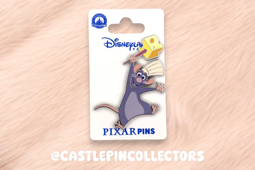 Disney Pin Ratatouille Remy With Cheese Disneyland Paris, Authentic ...