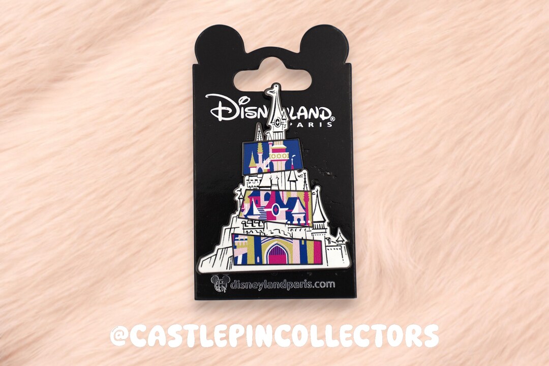 Disney Castle Pin - Sleeping Beauty - Disneyland Paris Exclusive Enamel ...