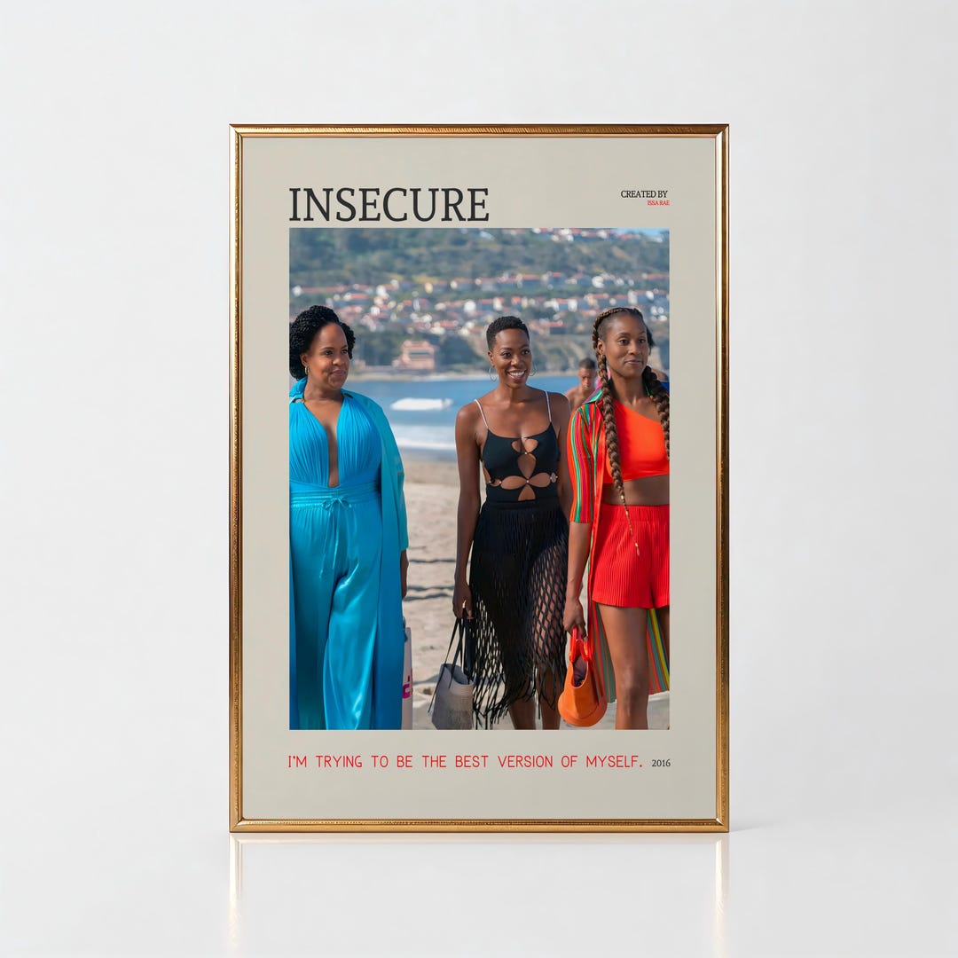 Insecure HBO Poster, Issa Rae Art Print (digital Download) - Etsy