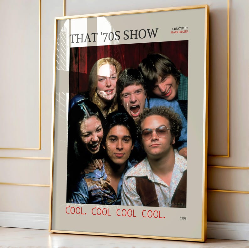 That 70s Show Poster, Retro Sitcom Print (digital Download) - Etsy