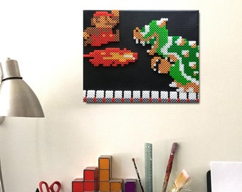 Bowser Pixel Art - Etsy