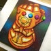 Infinity Gauntlet Pixel Pattern Perler Beads Cross Stitch INSTANT ...
