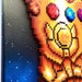 Infinity Gauntlet Pixel Pattern Perler Beads Cross Stitch INSTANT ...