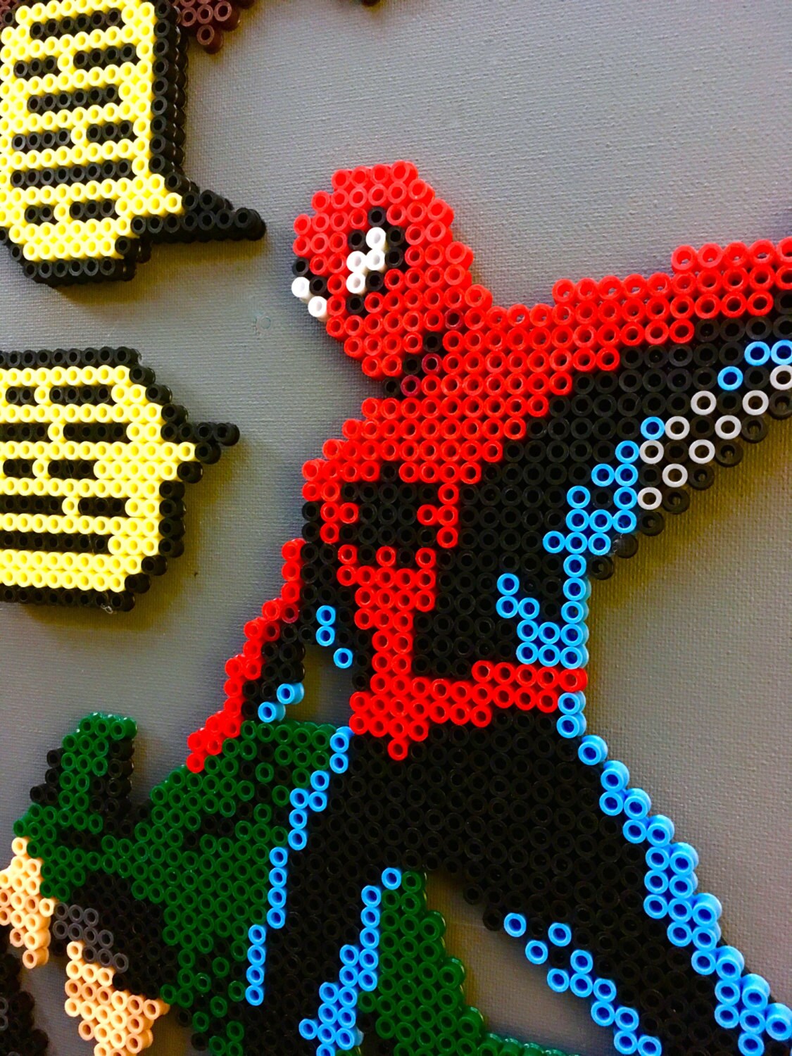 Amazing Fantasy Spider-man Pixel Pattern Perler Beads - Etsy