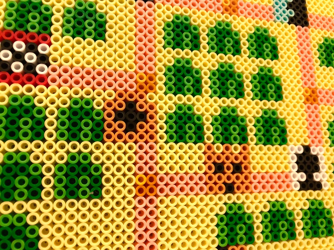 3D Super Mario Bros 3 Grass Land Map Retro Gaming 8 Bit Pixel - Etsy