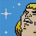 He-man Sings! Pixel Pattern - Cross Stitch - Perler Beads - INSTANT ...