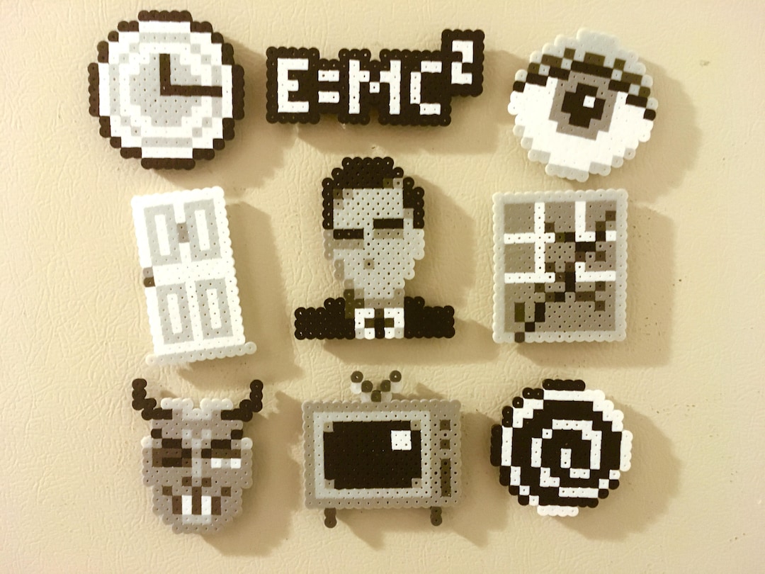 Twilight Zone Retro Perler Bead Icons Magnets Pins 8 Bit Pixel Art - Etsy