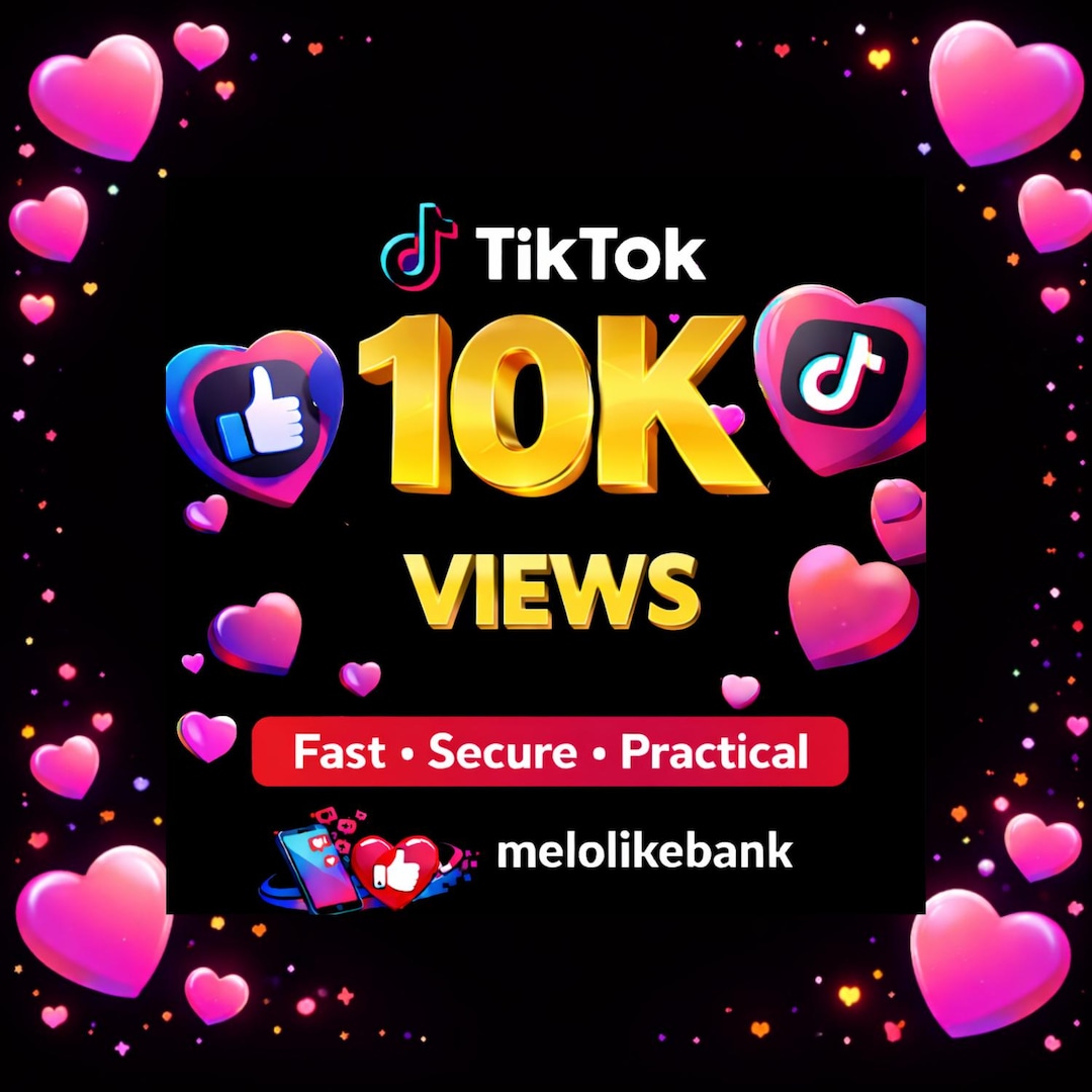 10K Tiktok Views | Social Media Growth Service (digital Delivery) - Etsy