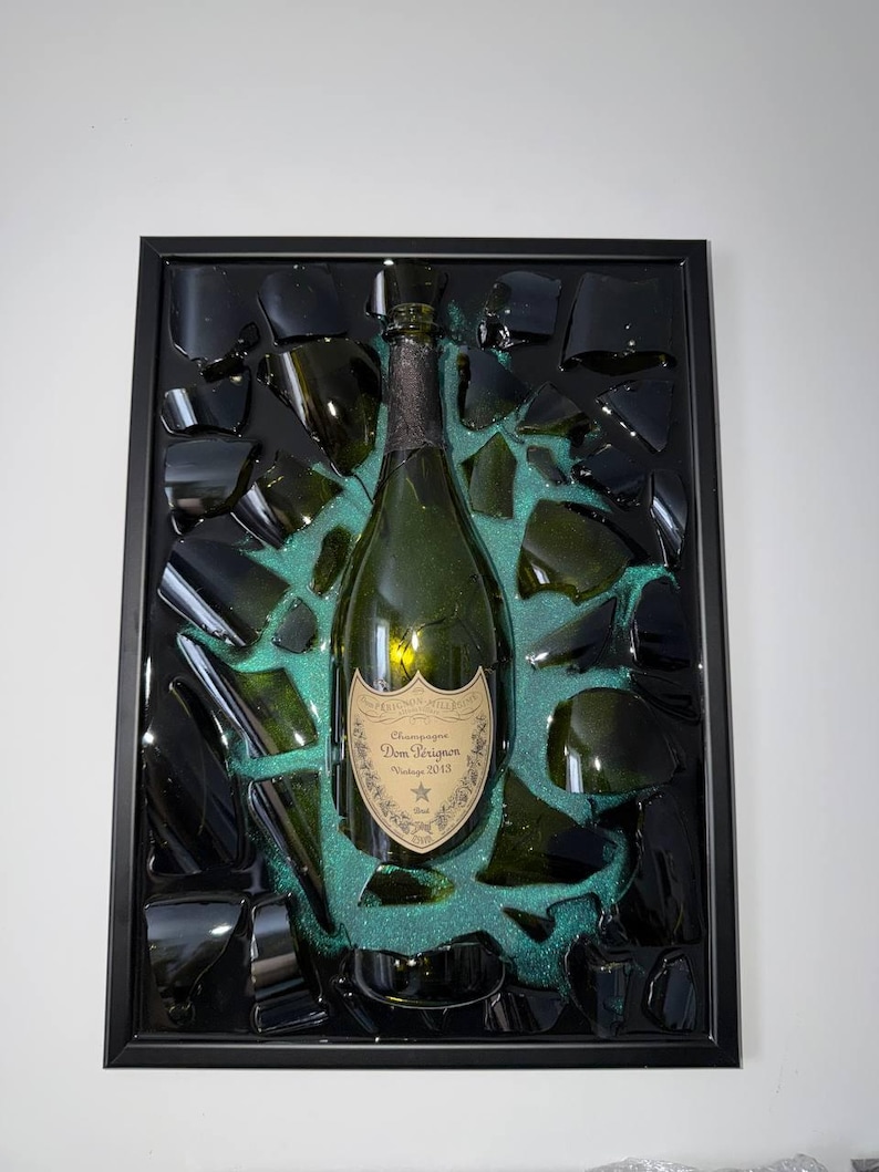 Dom Perignon Illusion – Luxury Bar Wall Decor - Etsy